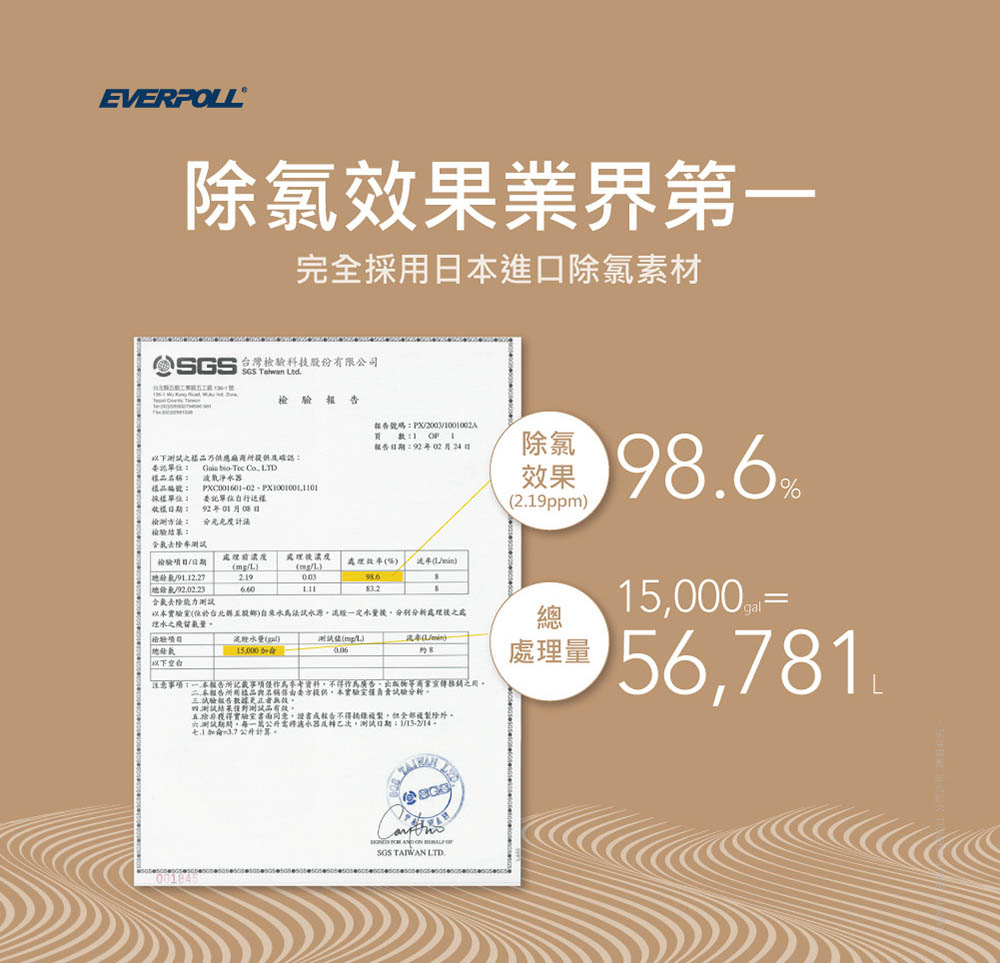 愛科濾淨 EVERPOLL MK809 微分子SPA沐浴器 MK-809 - 省錢王 廚具淨水科技生活館