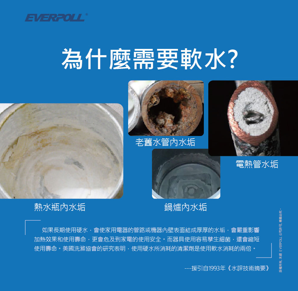 愛科濾淨 EVERPOLL WS2000 智慧型軟水機-豪華型 WS-2000 - 省錢王 廚具淨水科技生活館