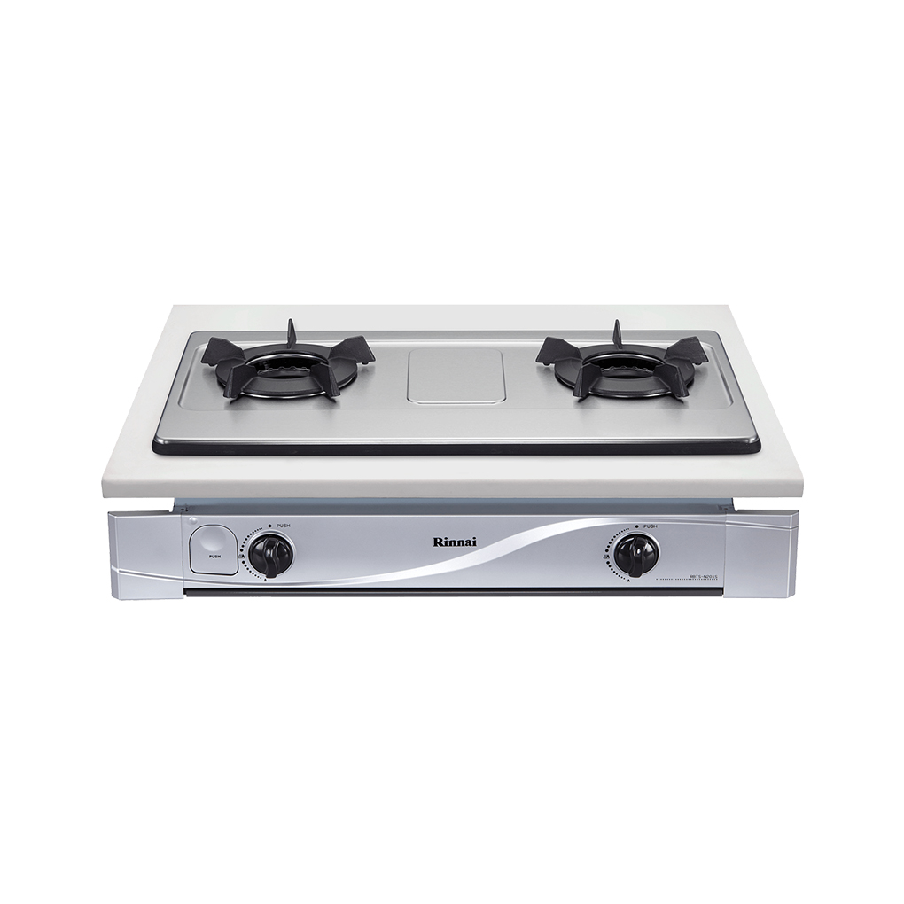 【詢問85折】林內 Rinnai RBTSN201S 嵌入式內焰不銹鋼雙口爐 RBTS-N201S - 省錢王 廚具淨水科技生活館